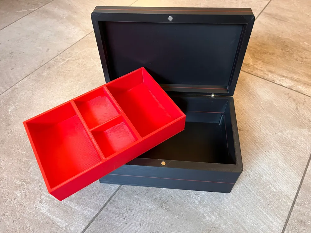 Compartmental Jewelry Box by MaDe in Rome MakerWorld: Download Free 3D ...