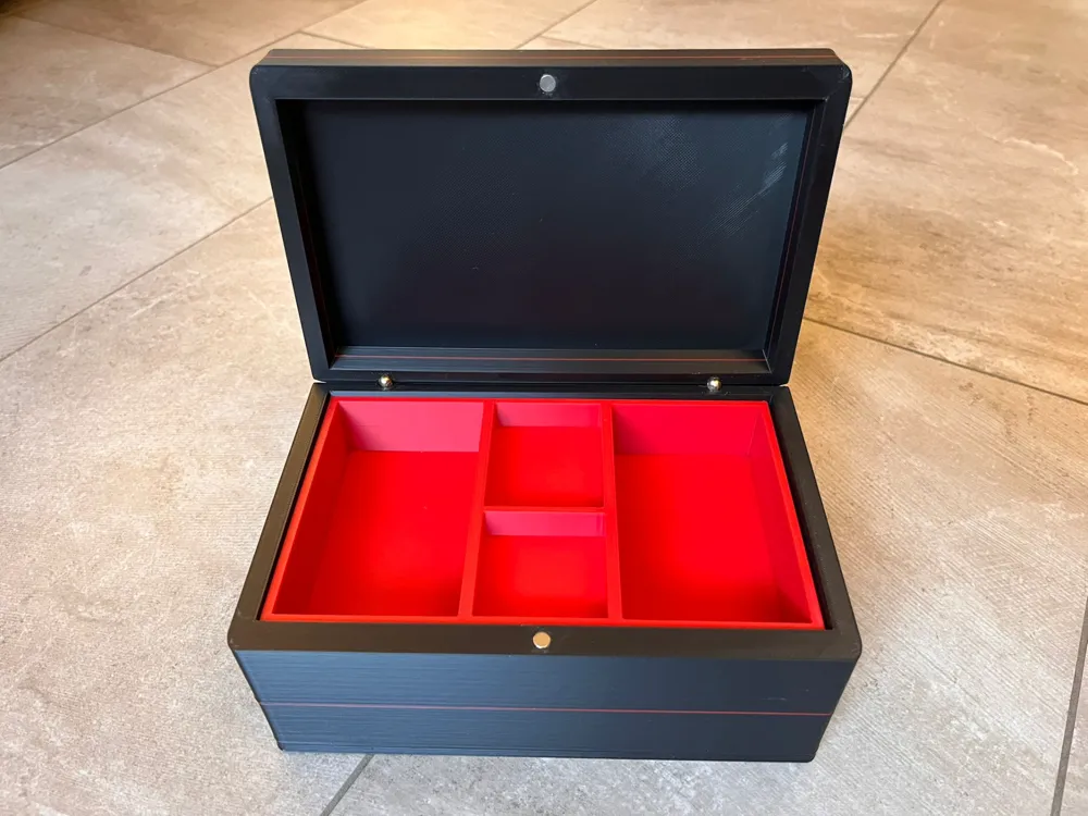 Compartmental Jewelry Box by MaDe in Rome MakerWorld: Download Free 3D ...