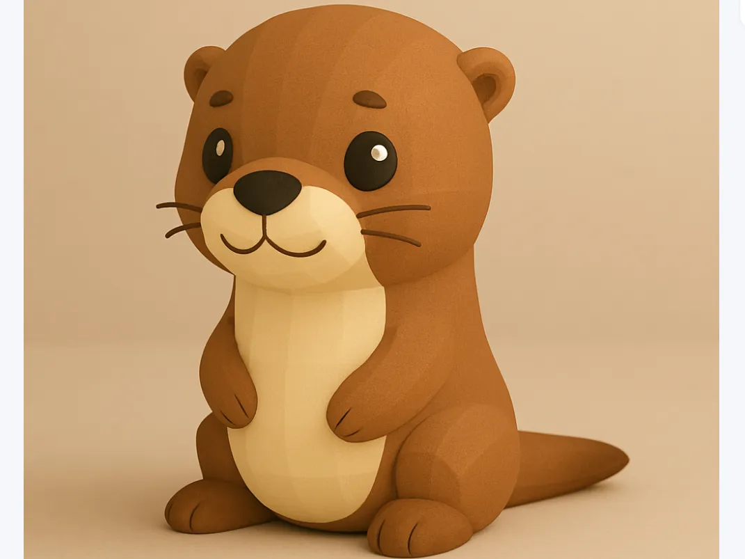 Mini Otter - Free 3D Print Model - MakerWorld