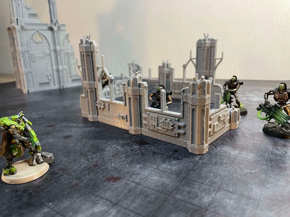 Wargame terrain Gothic Sector Templaris Part 2 - Free 3D Print Model ...