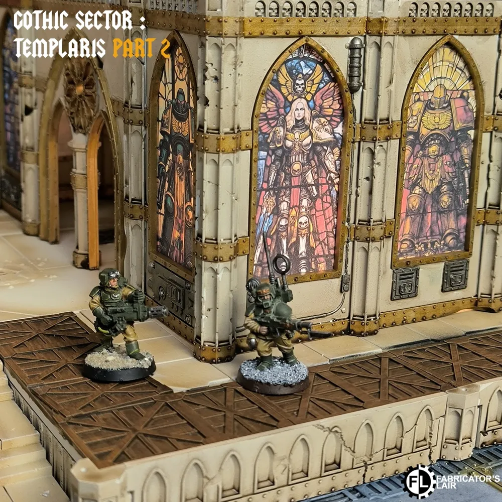 Wargame terrain Gothic Sector Templaris Part 2 by Wargame Terrain Print ...
