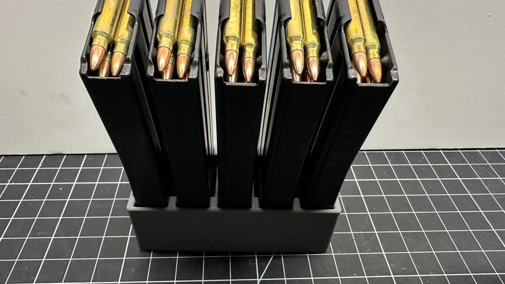 AR Magazine Storage v2 (556, 300blk, 22lr, 308win) by MakeItSlow ...