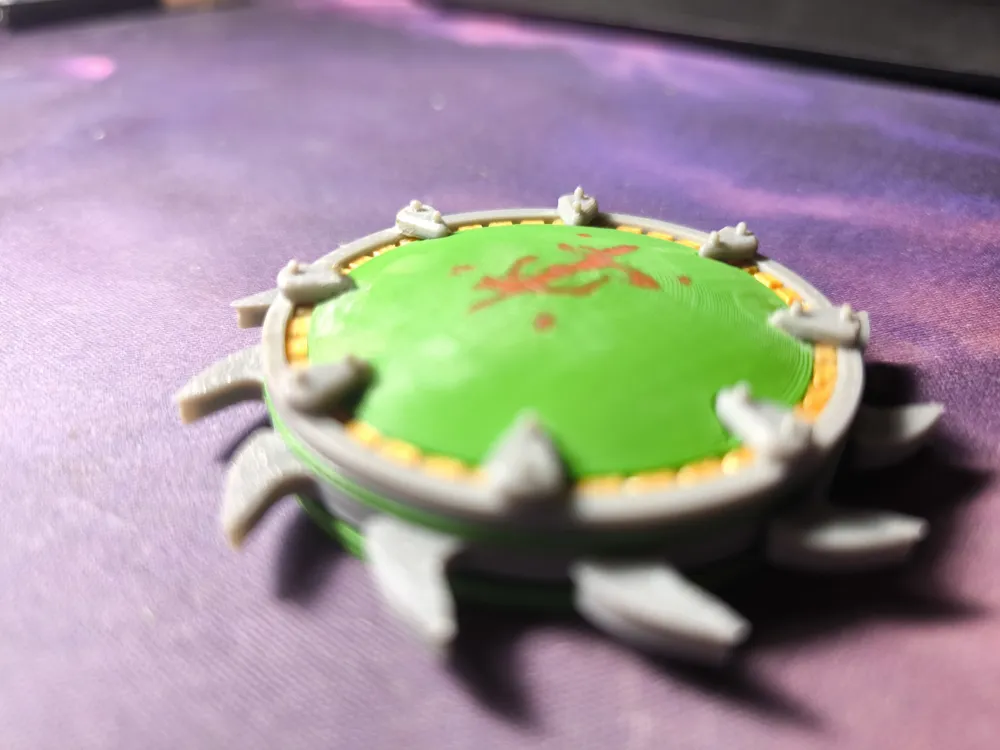 DOOM Chainsaw Shield – Rotating Prop by Pretty Little Prints MakerWorld ...