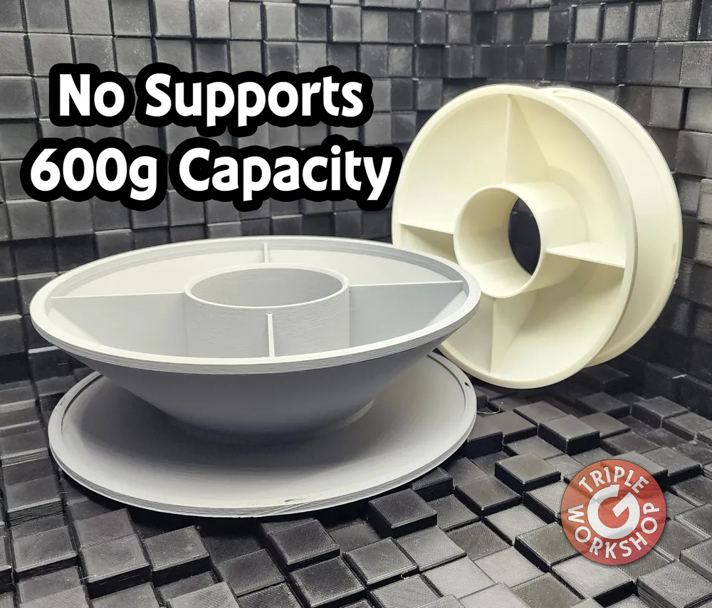 1 Piece AMS Spool - No Supports - Holds 600g by TripleGWorkshop ...