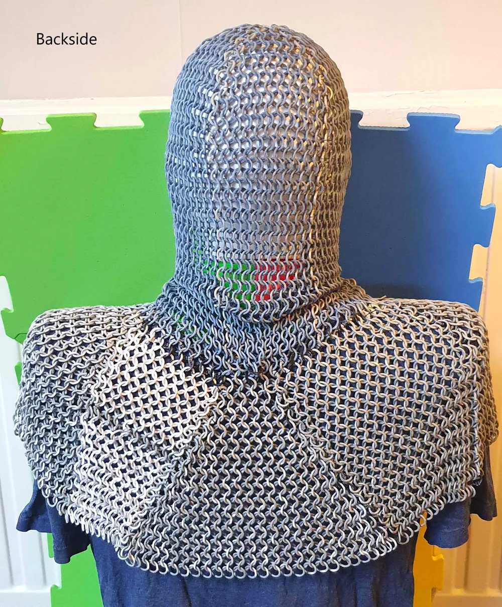 Chainmail Hood Coif for Cosplay - Free 3D Print Model - MakerWorld