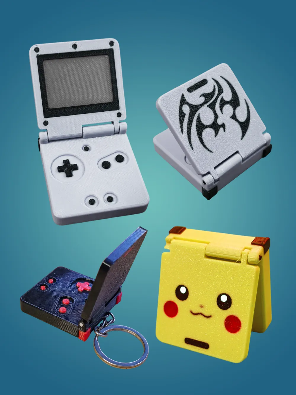 Gameboy Advance SP Special Edition Keychains by teddy.stanescu ...