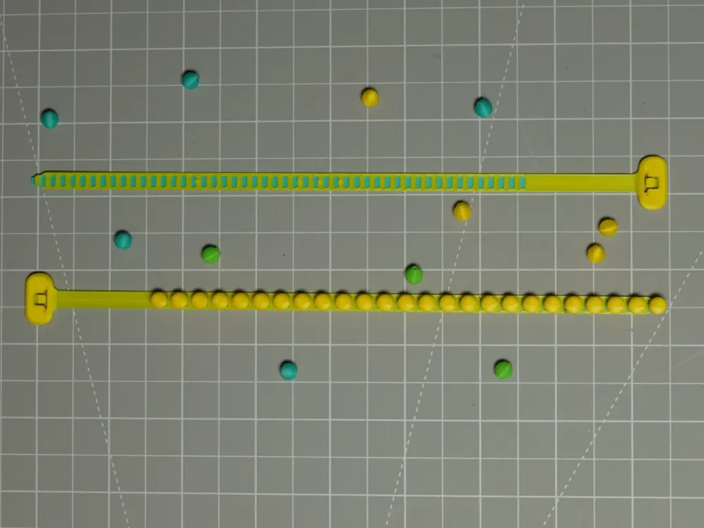 Reusable BB Strip - Becomes a Zip Tie by Its On My Mind MakerWorld: Download Free 3D Models