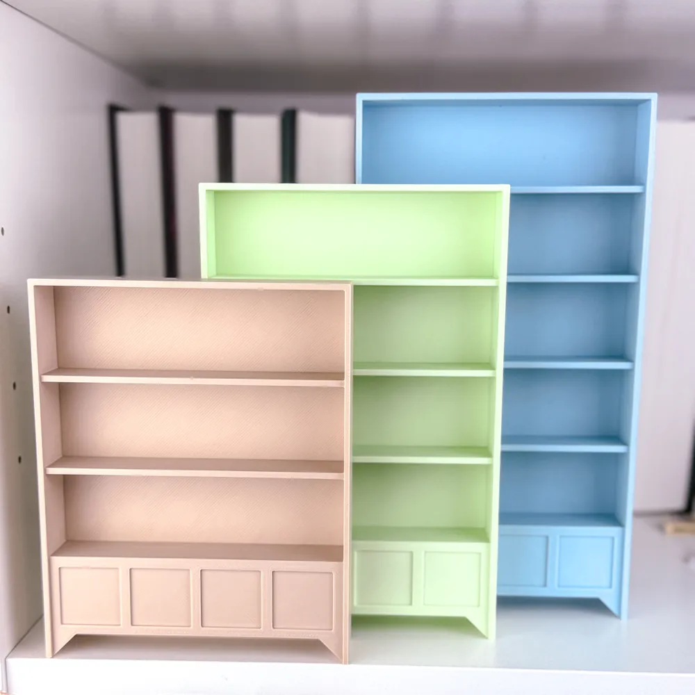 Expandable Mini Bookshelf - 5 Shelves - Free 3D Print Model - MakerWorld