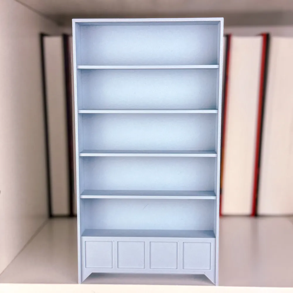 Expandable Mini Bookshelf - 5 Shelves - Free 3D Print Model - MakerWorld