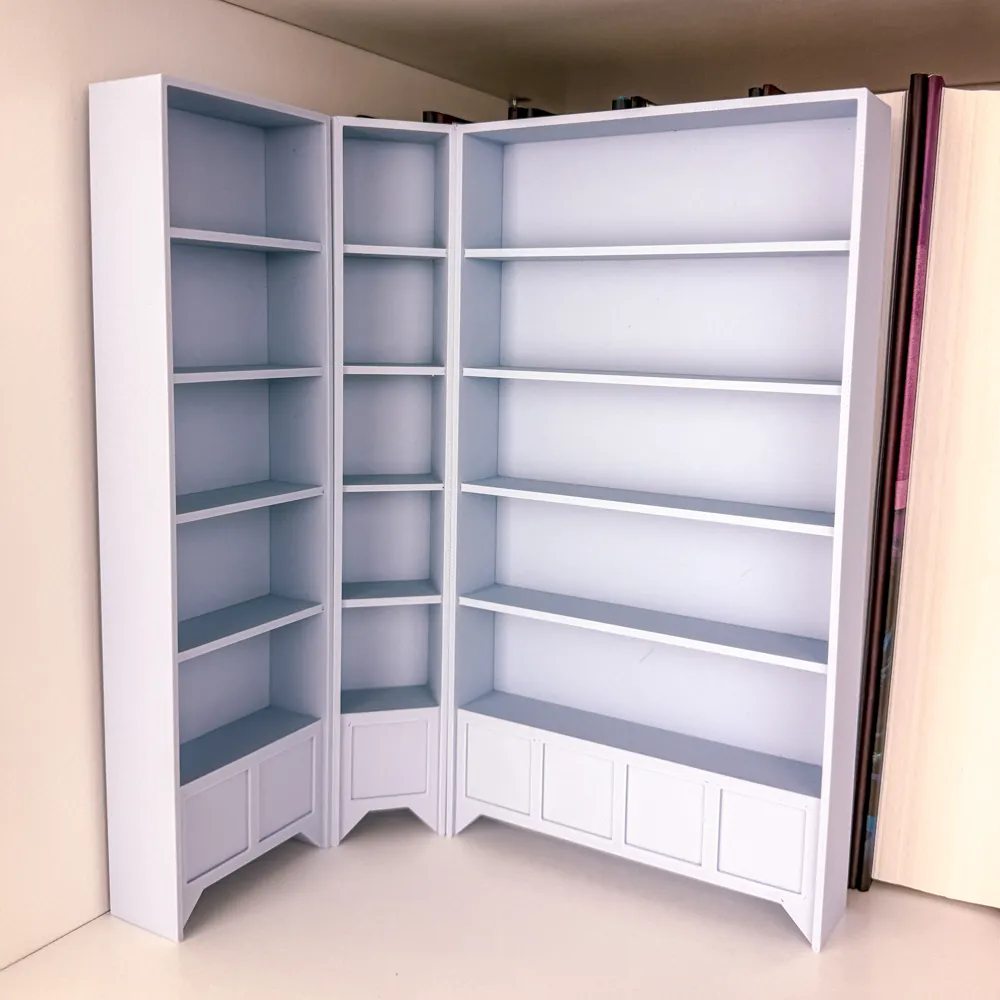 Expandable Mini Bookshelf - 5 Shelves - Free 3D Print Model - MakerWorld