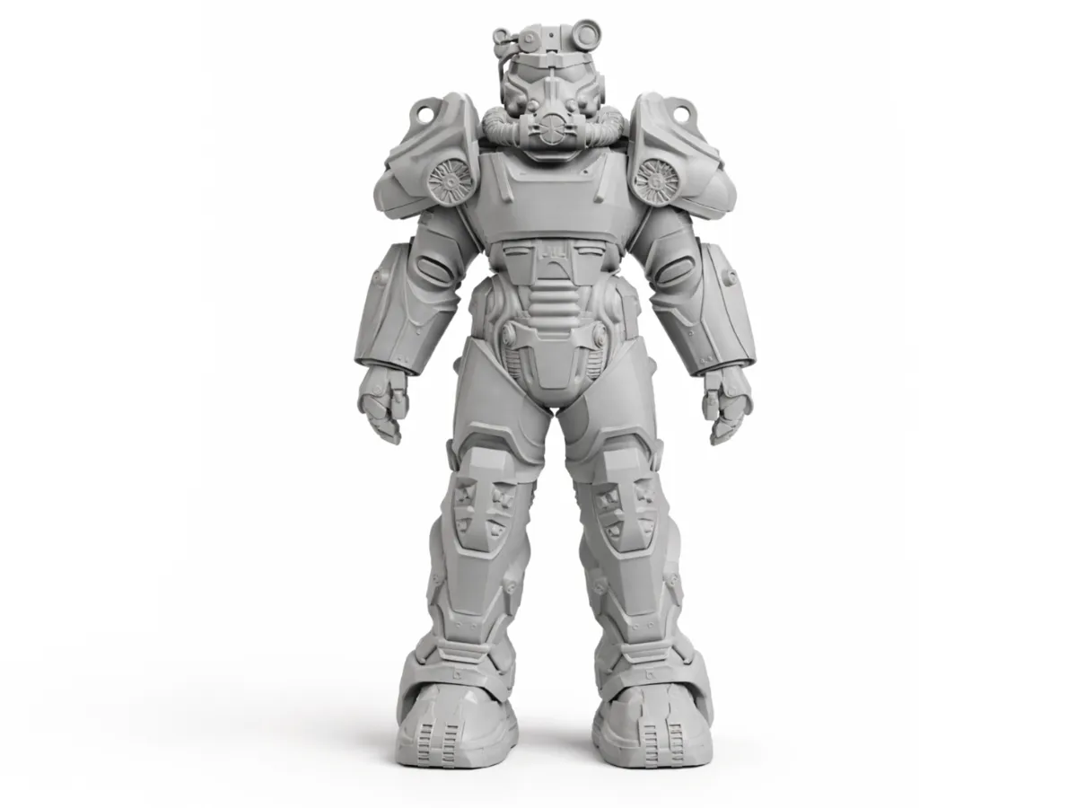 Fallout - T-60 power armor - Free 3D Print Model - MakerWorld