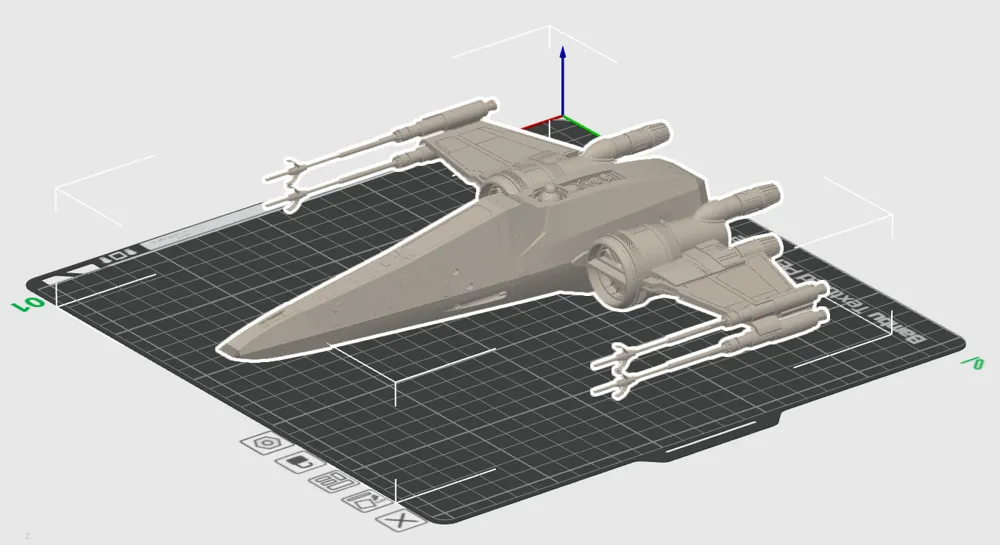 T-70 X-Wing Fighter by Havoc Design MakerWorld: Download Free 3D Models