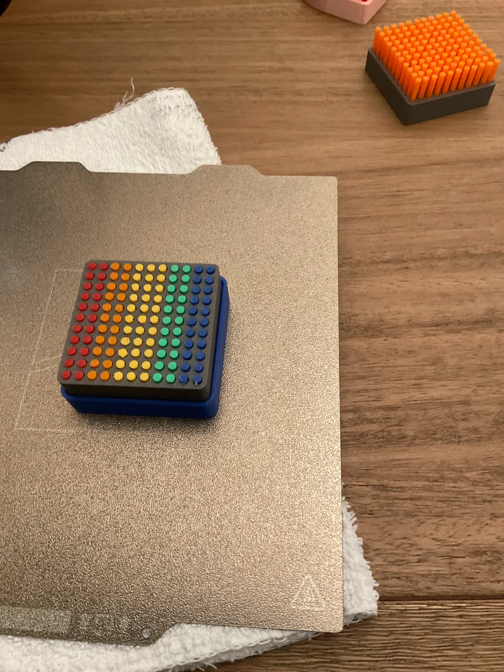 Multicolor Pin Art Fidget - small (2"x2") - No AMS by meow skulls ...