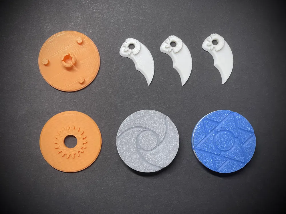 Fidget Retractable Shuriken Toy by Evan_muhaha MakerWorld: Download ...