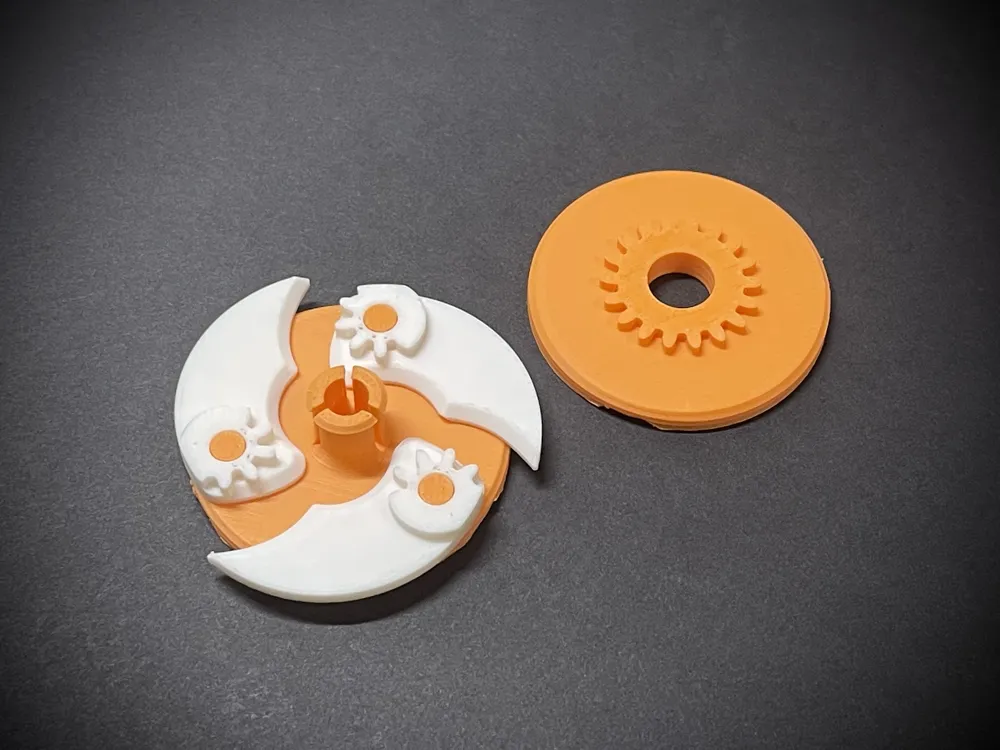 Fidget Retractable Shuriken Toy - Free 3D Print Model - MakerWorld