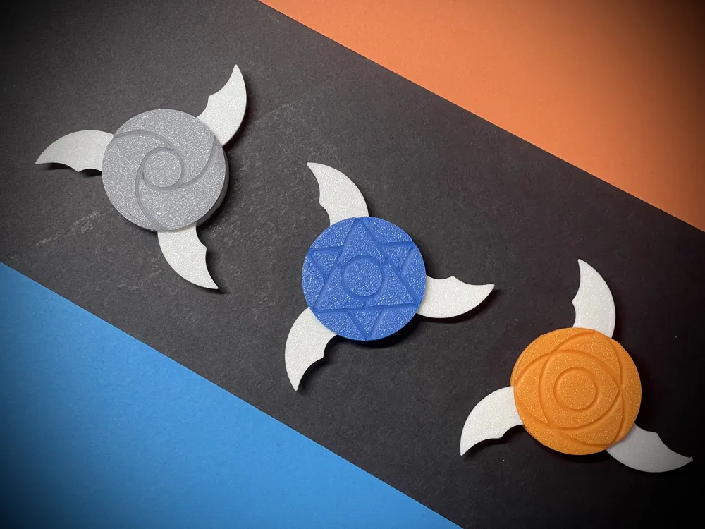 Fidget Retractable Shuriken Toy by Evan_muhaha MakerWorld: Download ...