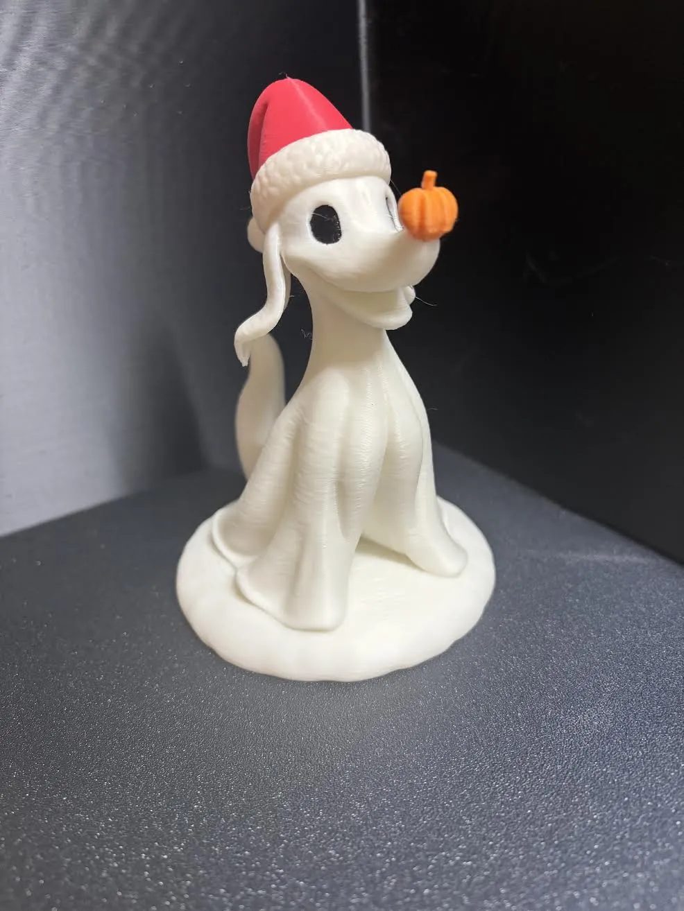 Christmas Zero Nightmare Before Christmas Fan Art - Free 3D Print Model ...