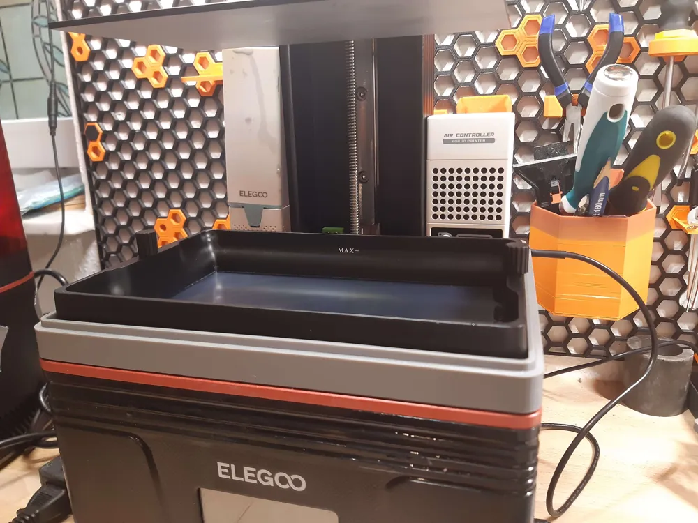 Elegoo Mars 4 Max Heater Lid - Free 3D Print Model - MakerWorld