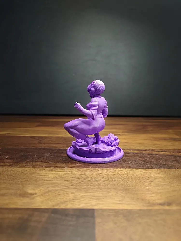 jun lee street fighter anime Manga Figur by Phil-A-Ment MakerWorld ...