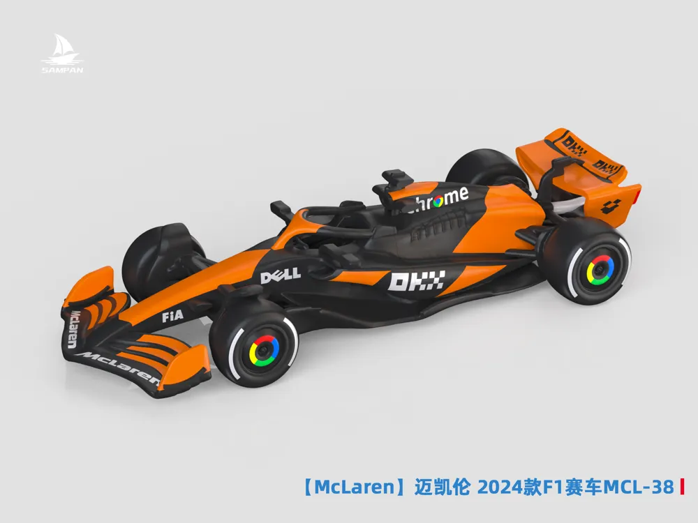 【McLaren】McLaren F1 MCL-38 2024 Livery 1/32 Scale Body by SAMPAN棱界复刻 ...