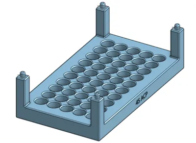 45 acp reloading tray by pecplum - MakerWorld