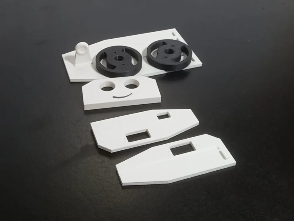 TWO-WHEEL ROBOT KIT EASYLOOK3D by MauricioDUARTE - MakerWorld