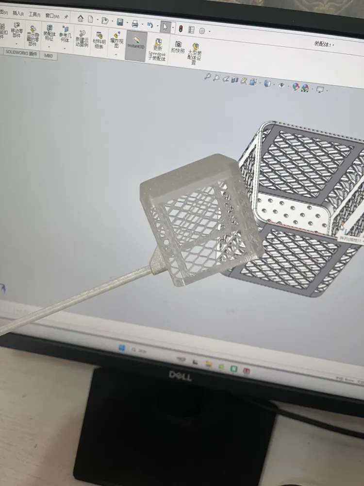 Rede de malha quadrada para aquário (sem necessidade de suporte, PETG ...