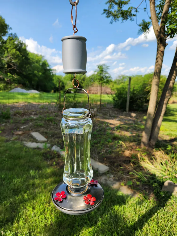 Hummingbird Feeder Ant Moat by Jeff_B_MO MakerWorld: Download Free 3D ...