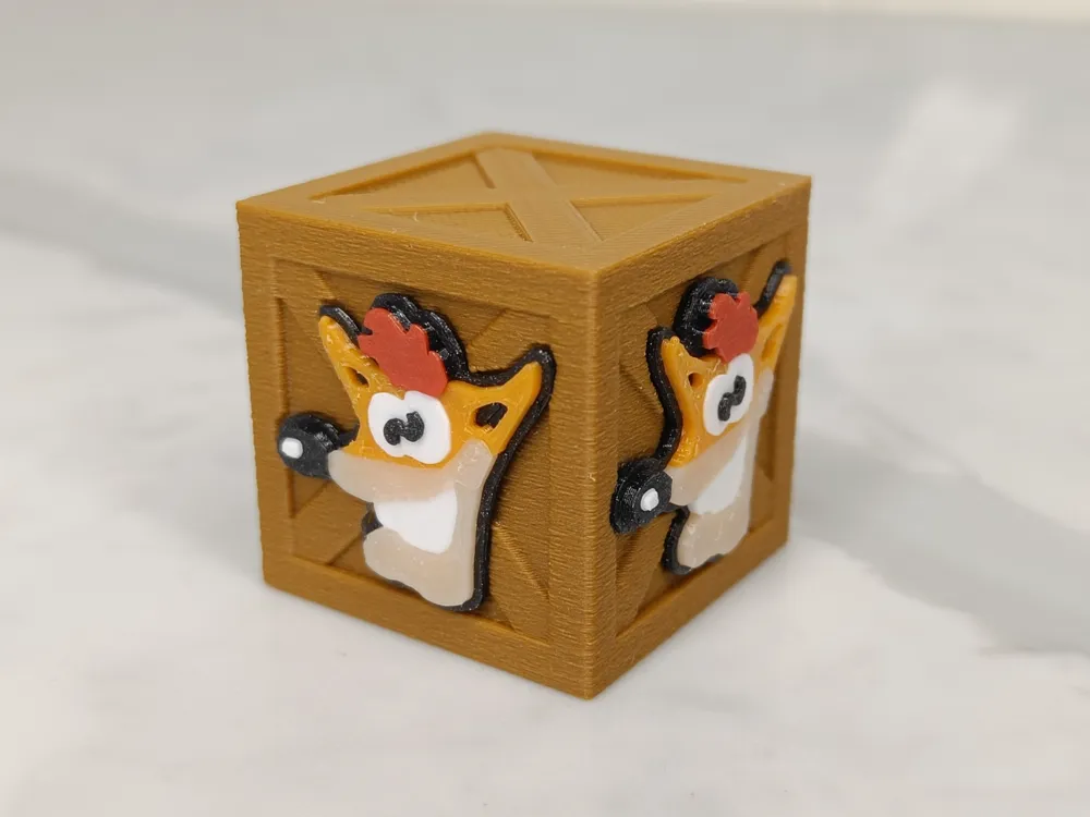 Crash bandicoot Special crates by Namiiria MakerWorld: Download Free 3D ...