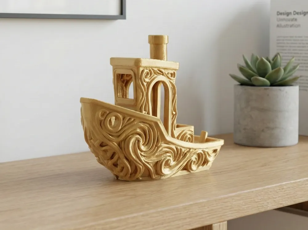 Benchy ornamental - Free 3D Print Model - MakerWorld