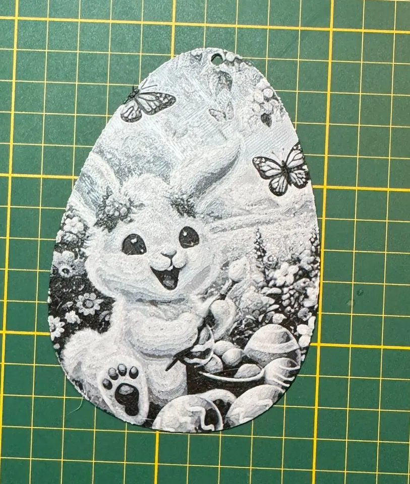 cute easter bunny decoration Hueforge, No AMS B18 by Frank_druckt_3D ...