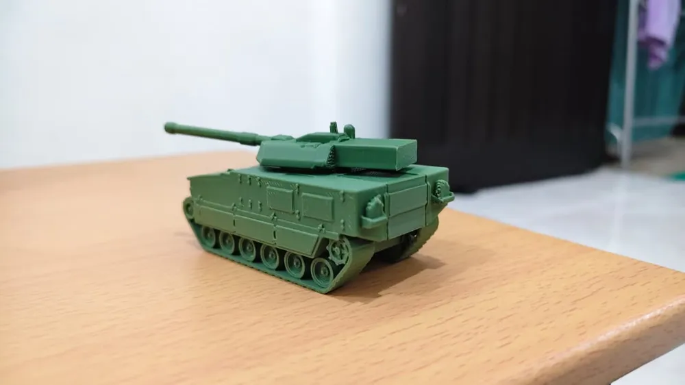 [Scale 64] Pindad Harimau Tank Indonesian Tank - Free 3D Print Model ...