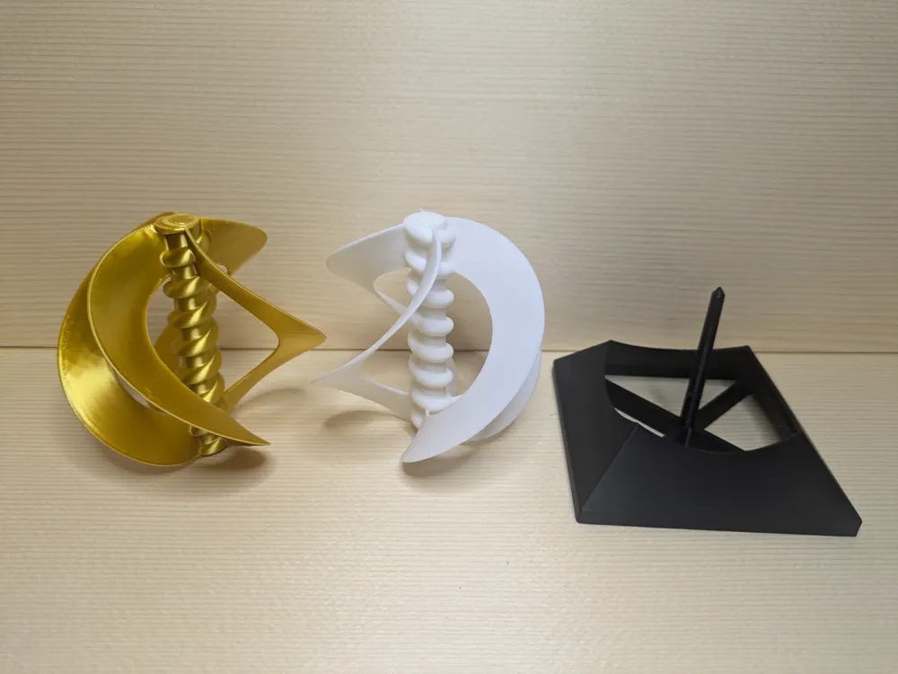 Aero Spinner Series - PC Fan Kinetic Art by Europa3 MakerWorld ...