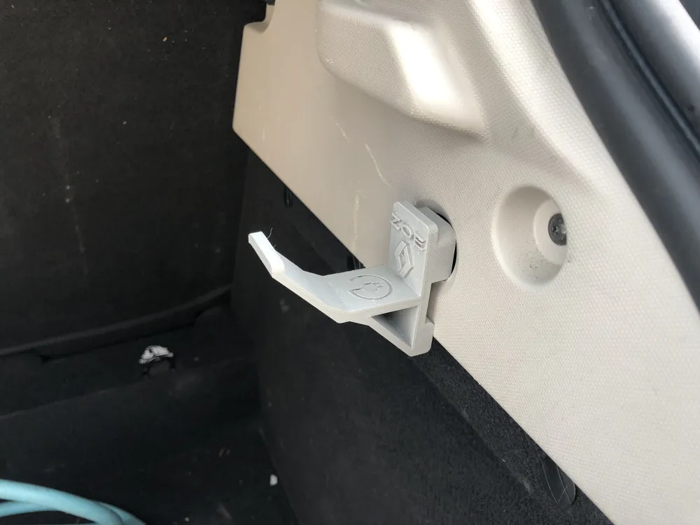 Renault Zoe Charging Cable Holder - Free 3D Print Model - MakerWorld
