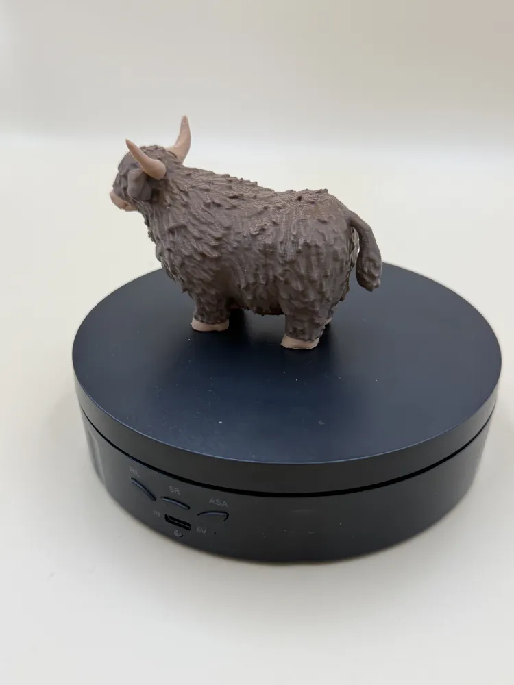 Highland Cow - Free 3D Print Model - MakerWorld