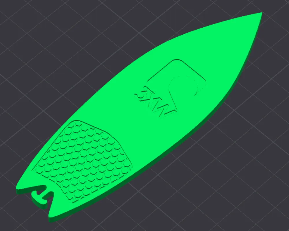 Finger Surfboard - Modèle d'Impression 3D Gratuit - MakerWorld