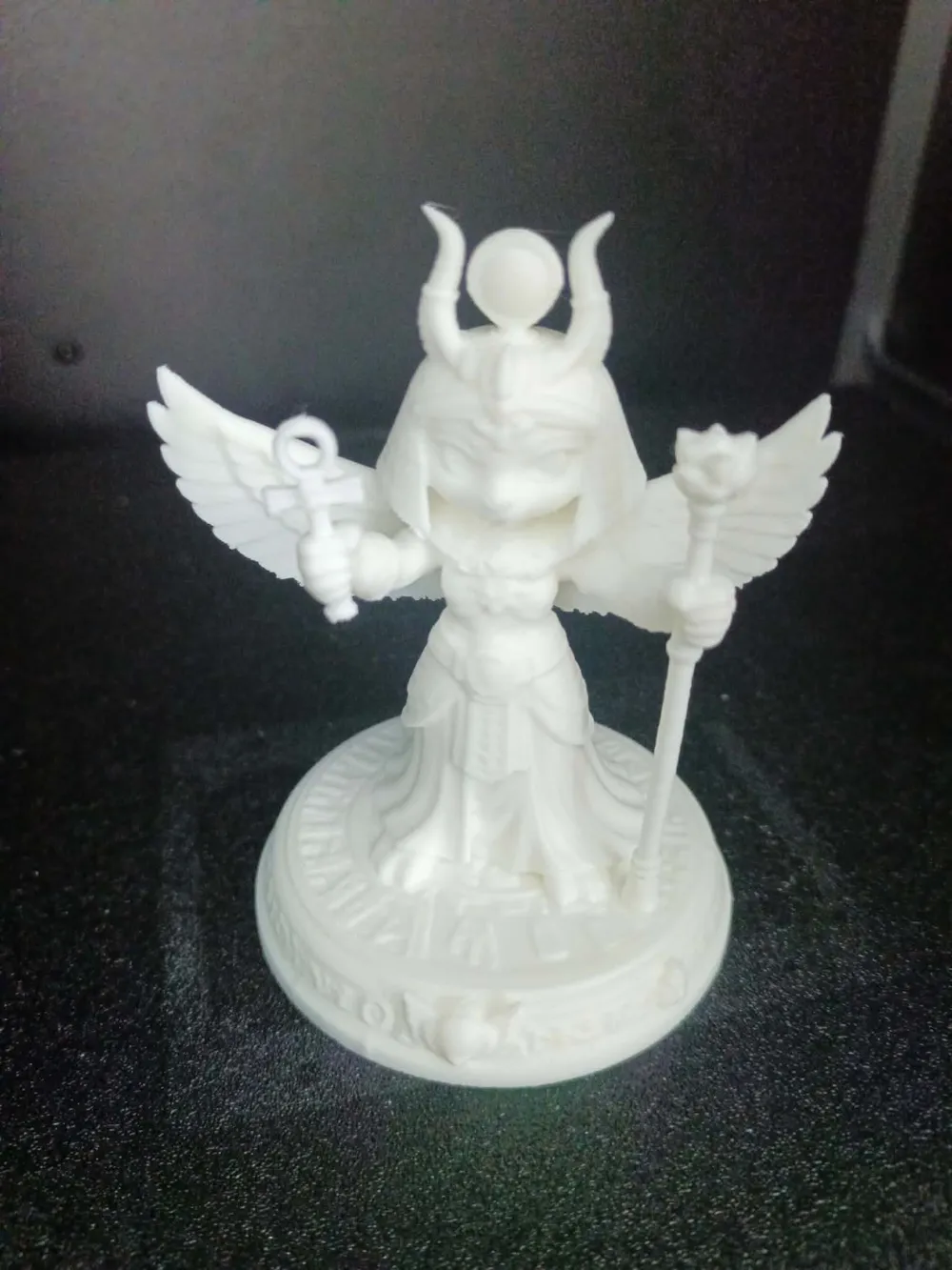 Cute Goddess Isis - Chibi Edition - Free 3D Print Model - MakerWorld