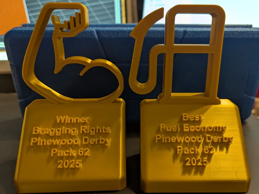 Pinewood Derby Special Awards by fjolnir - MakerWorld