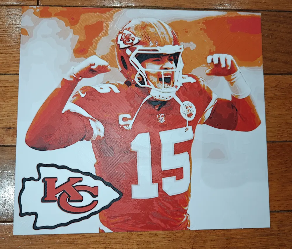 Patrick Mahomes - Kansas City Chiefs - Hueforge by DevopsPalmer ...