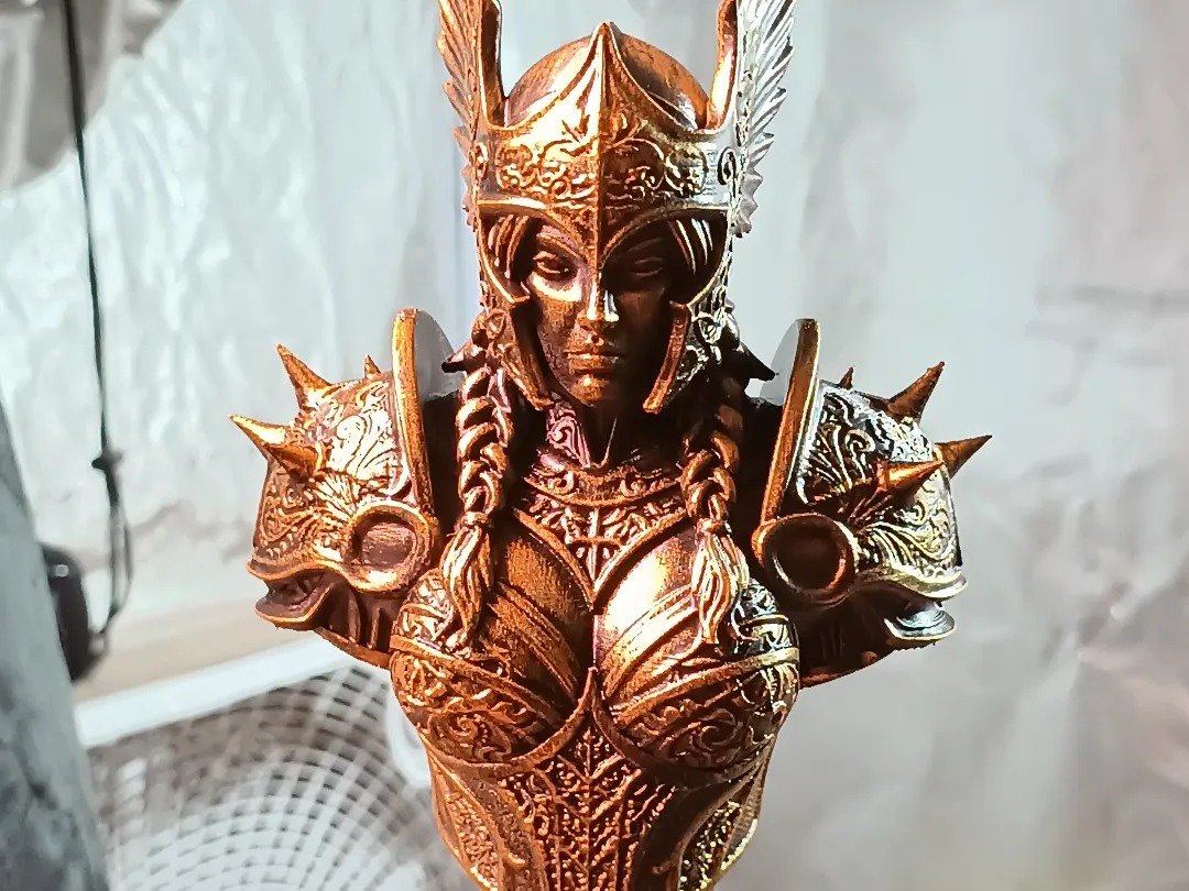 valkyrie bust - Free 3D Print Model - MakerWorld