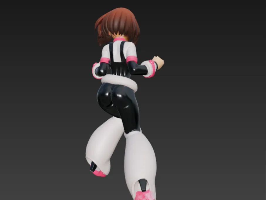 Ochaco Uraraka. MHA - Free 3D Print Model - MakerWorld