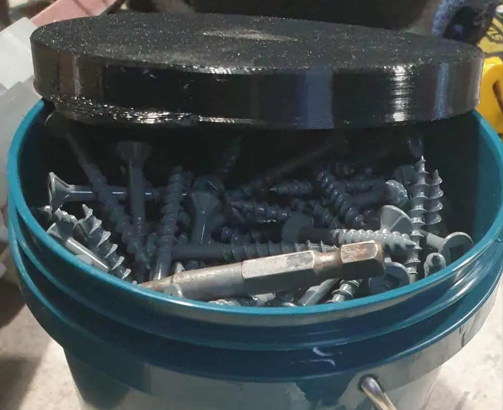 Lid For Bunnings Mini Bucket - Free 3D Print Model - MakerWorld