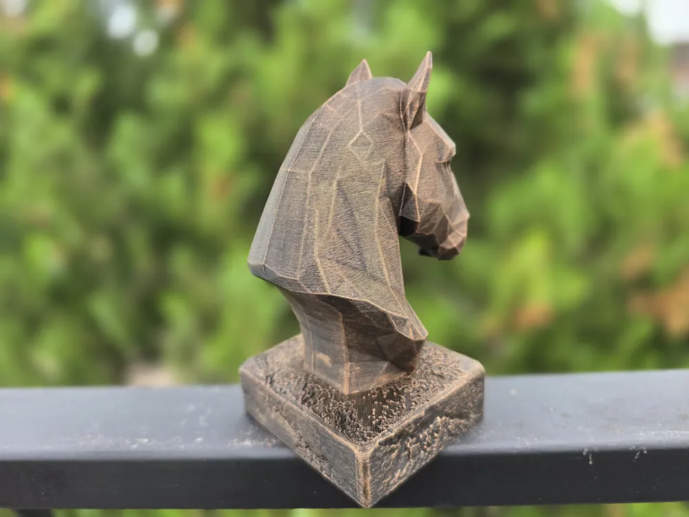 HORSE LOW POLY BUST by Messy_Panda MakerWorld: Download Free 3D Models