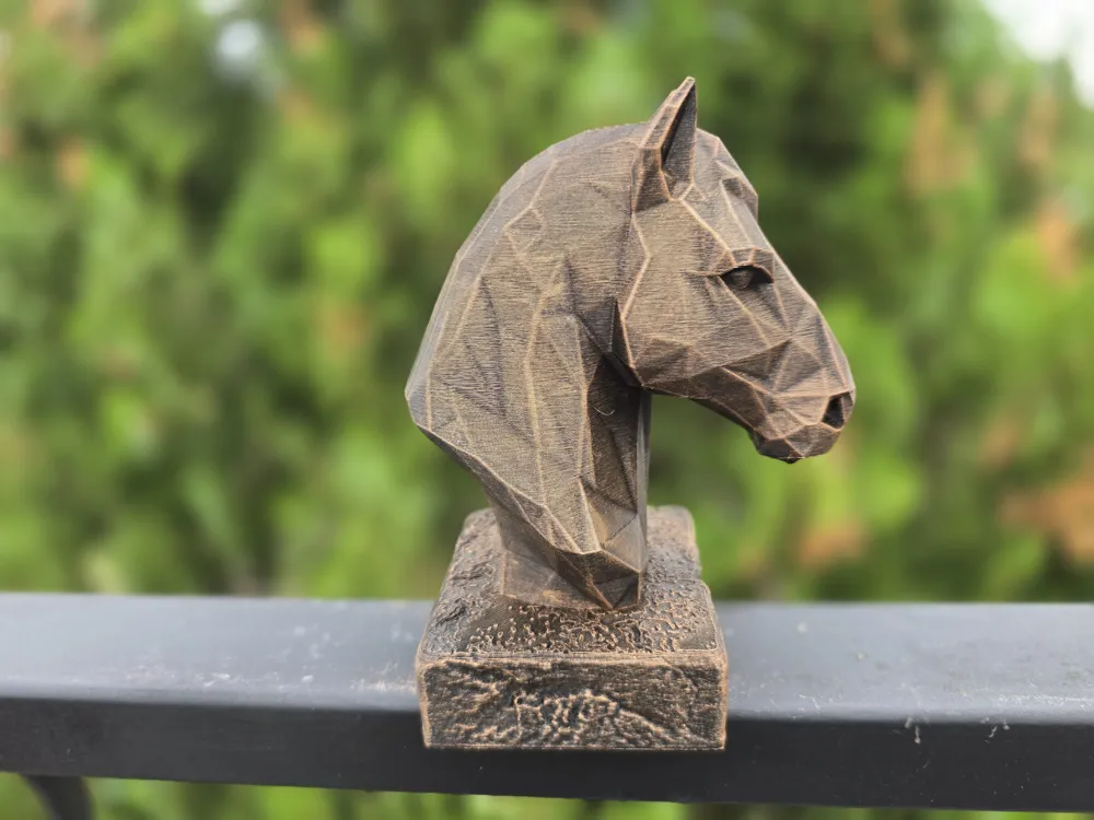 HORSE LOW POLY BUST by Messy_Panda MakerWorld: Download Free 3D Models