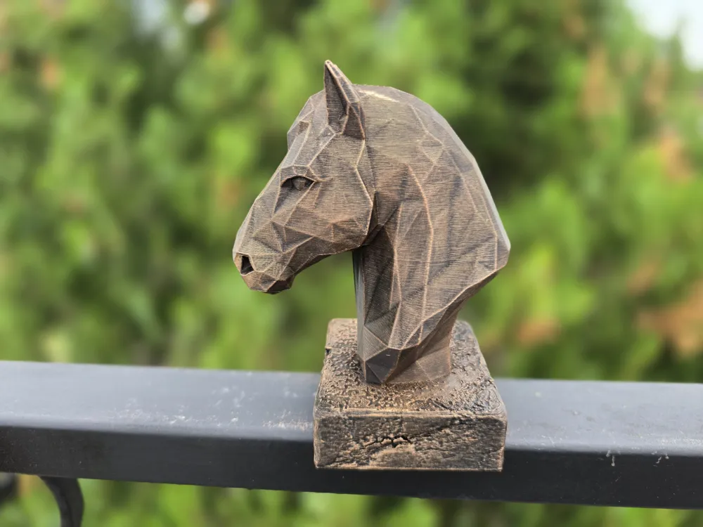 HORSE LOW POLY BUST by Messy_Panda MakerWorld: Download Free 3D Models