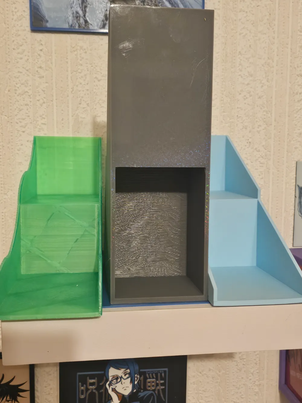 Two-tiered Manga/Book Stand - Free 3D Print Model - MakerWorld