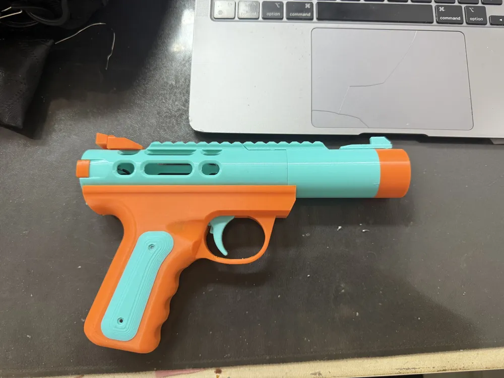 【Open Source】 - Imitation Ruger Mark 4, modular gun-type vacuum cleaner ...