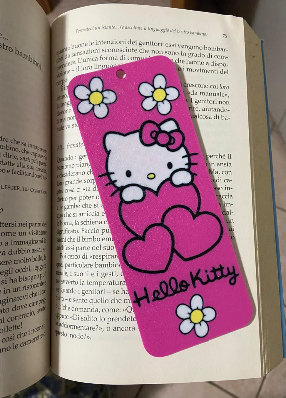 Hello Kitty Bookmark - Free 3D Print Model - MakerWorld
