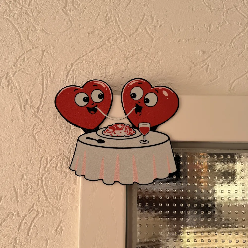 Valentine's Day - Romantic Dinner - Free 3D Print Model - MakerWorld