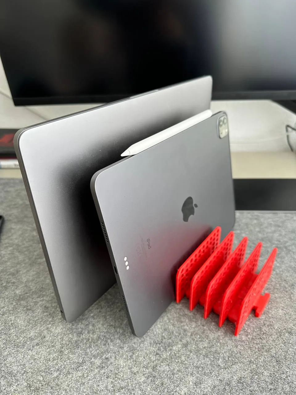 Stackable Device Stand: phones, laptops, tablets - Free 3D Print Model ...